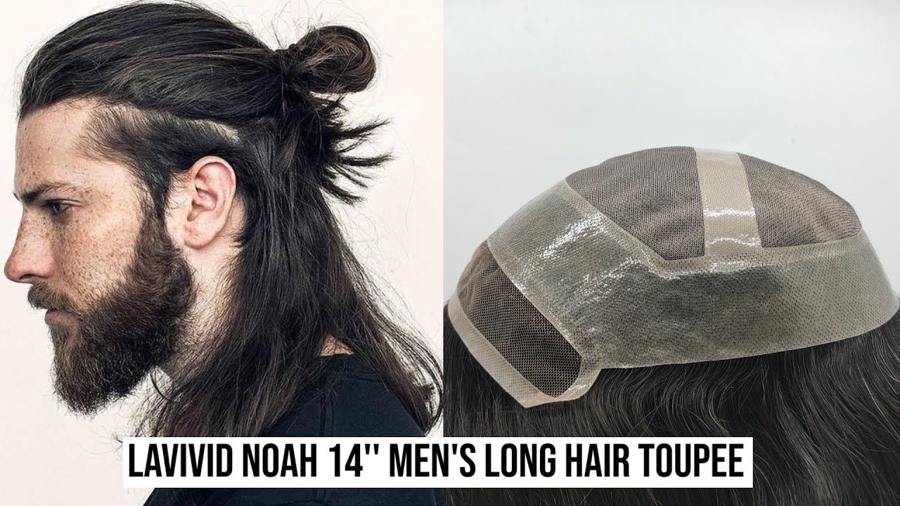 Peruca de cabelo comprido para homem | LaVivid Hair - YouTube