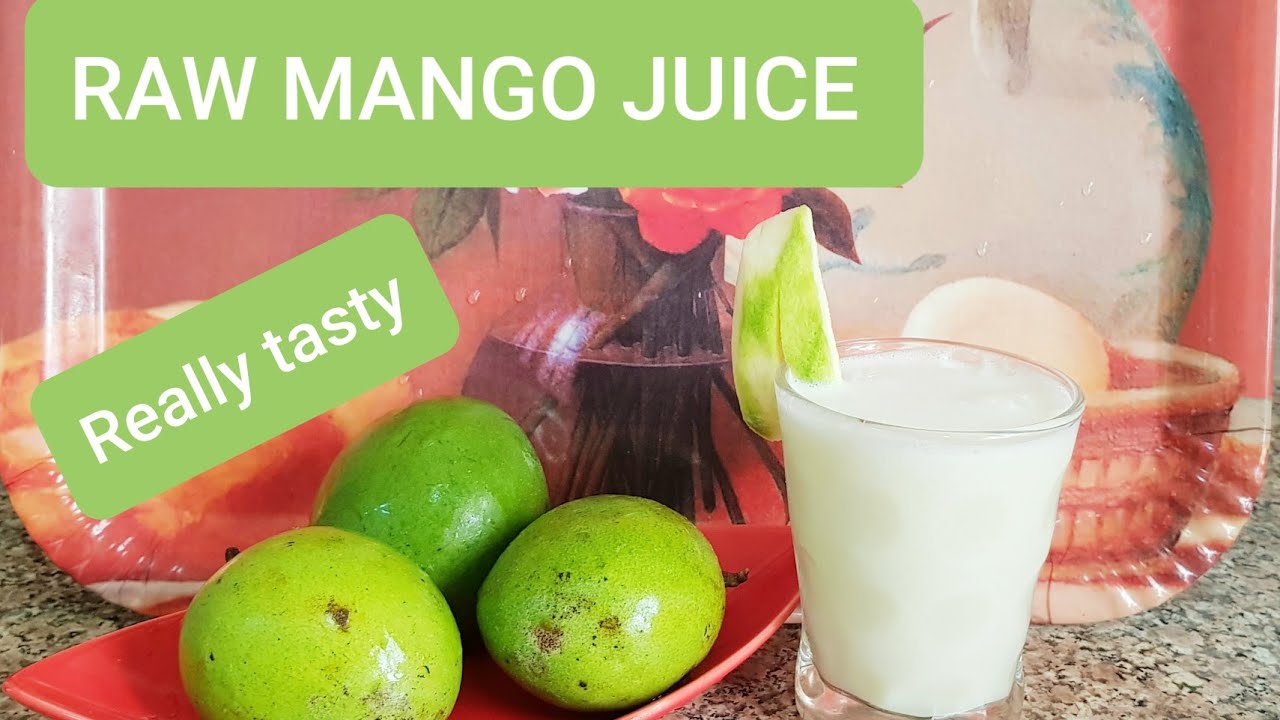 Raw Mango Drink || Green Mango Juice || Pacha manga juice || Aam Panna ...