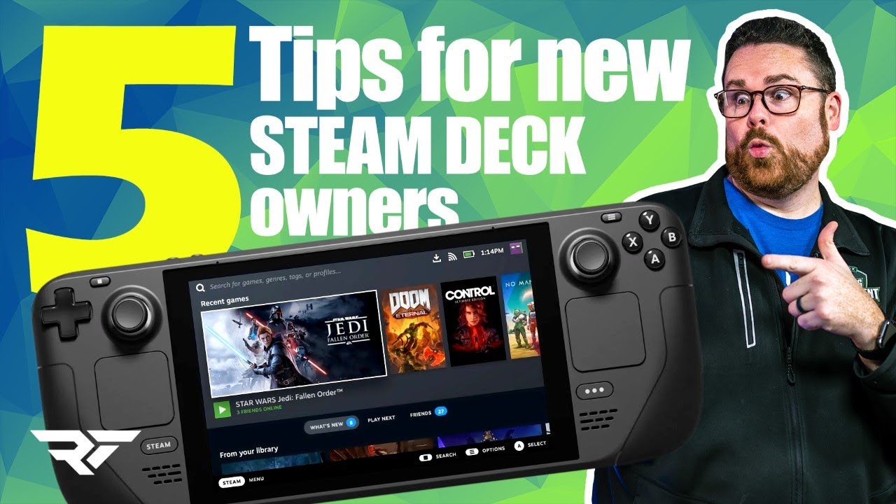 We got 5 Pro Tips for new Steam Deck Owners! PWN your Steam Deck like a ...