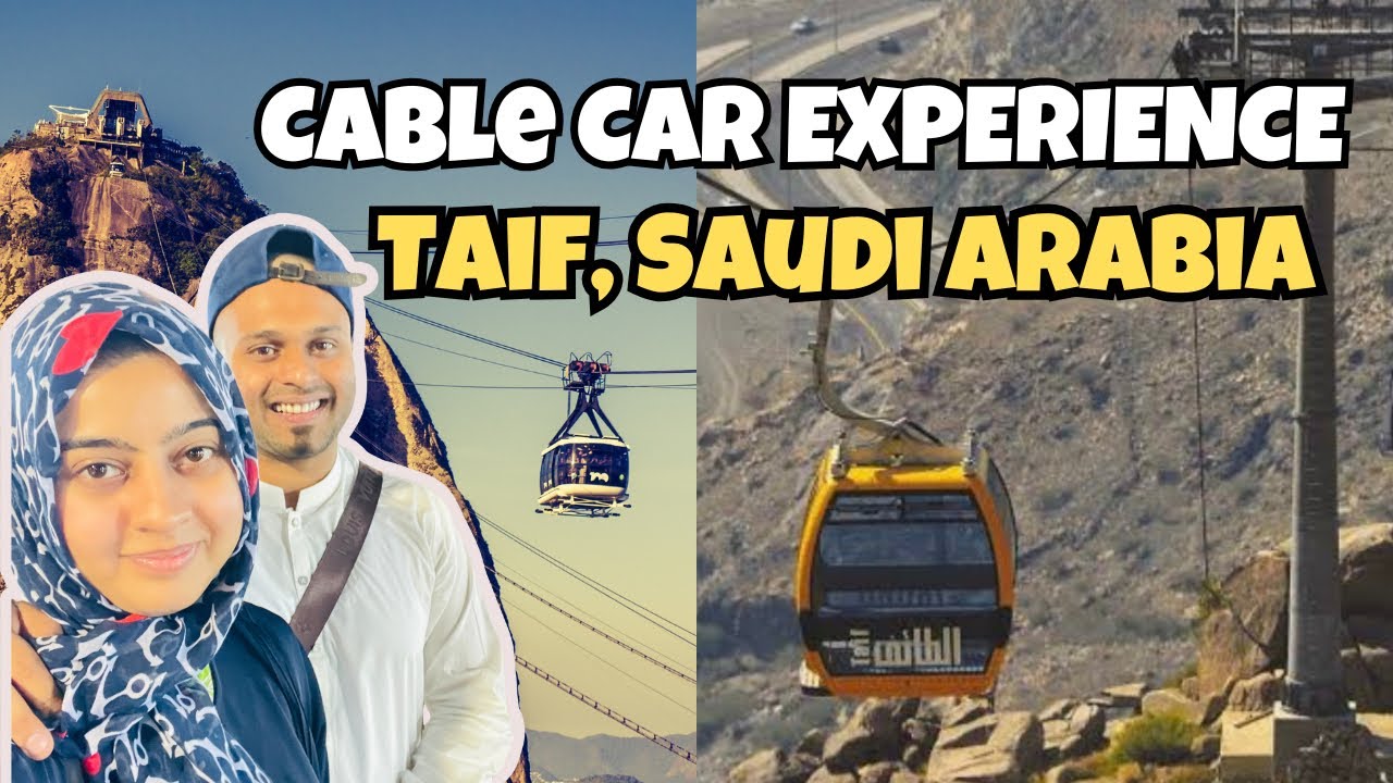 Mountain View: Taif Cable Car Experience & More🤩 #sweetjail #makkah # ...