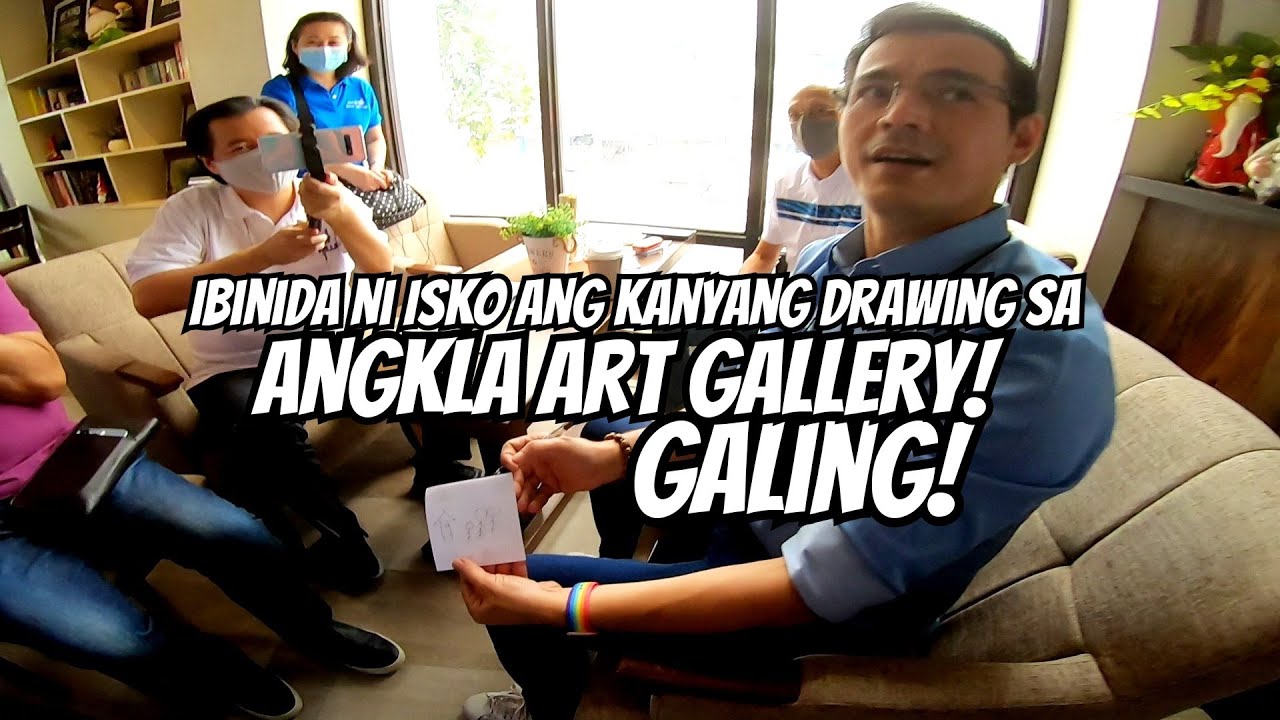 Ibinida ni Isko! ang kanyang Drawing! Galing! - YouTube