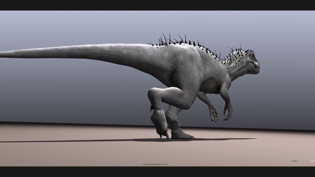 Indominus Rex Walk Final - YouTube