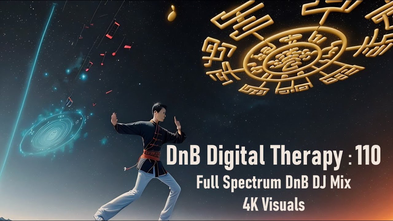 DnB Digital Therapy : 110 - Full Spectrum DnB DJ Mix - 4K Visuals - YouTube
