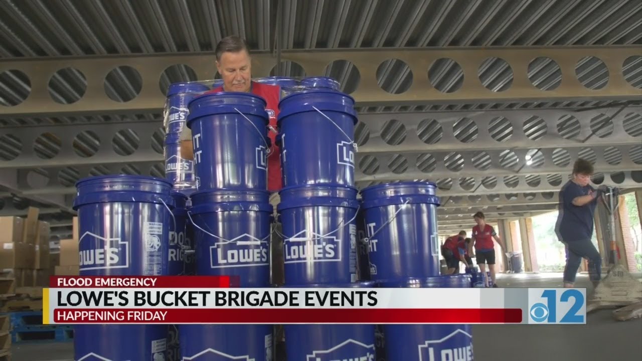 Lowe's Bucket Brigade Events - YouTube