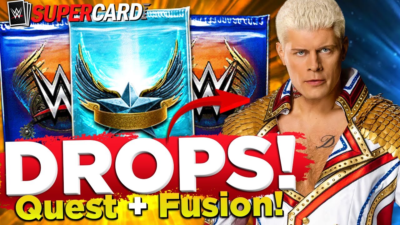 CODY RHODES TWITCH DROPS! Spring Fusion! Quest REWARDS! WWE Supercard ...