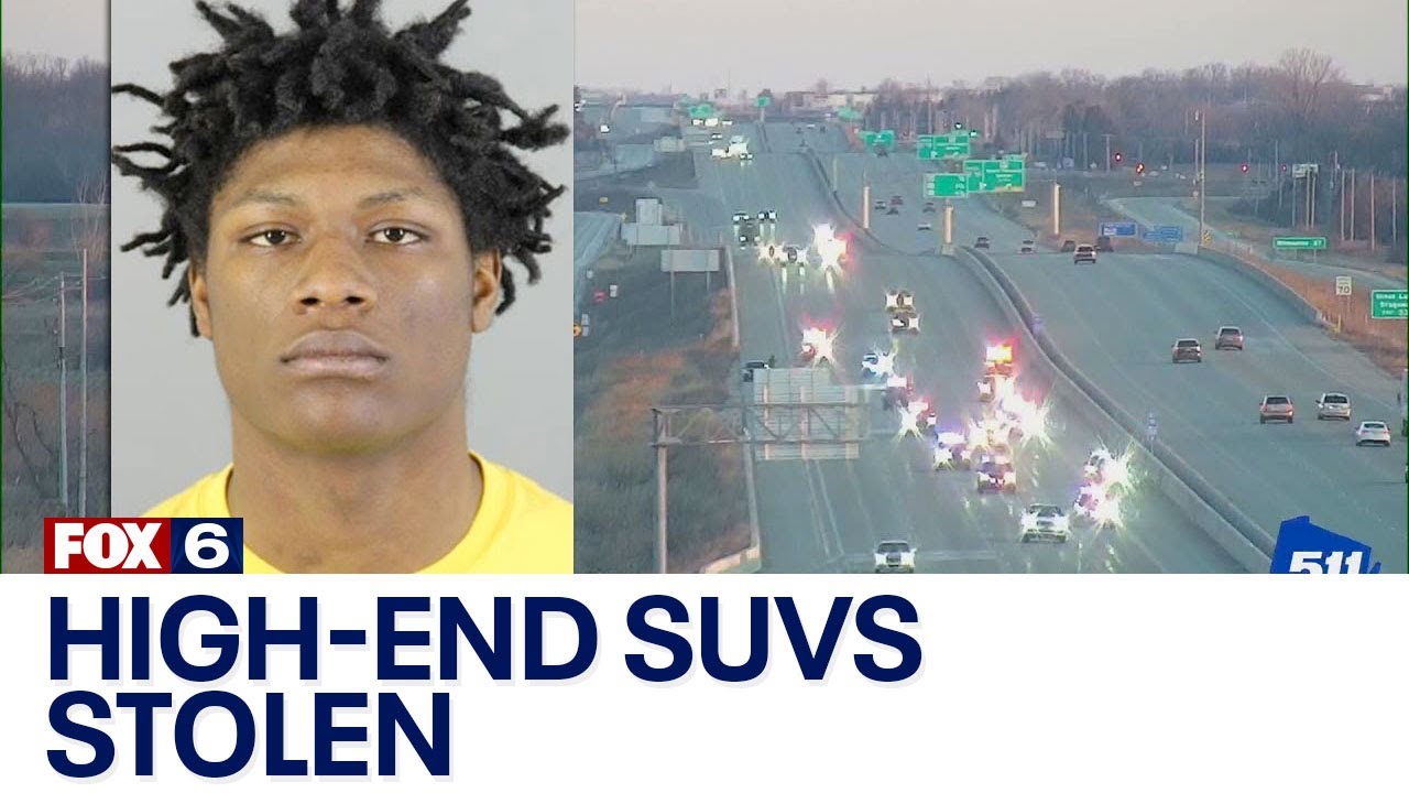 Multi County Police Chase High End Suvs Stolen Fox6 News Milwaukee