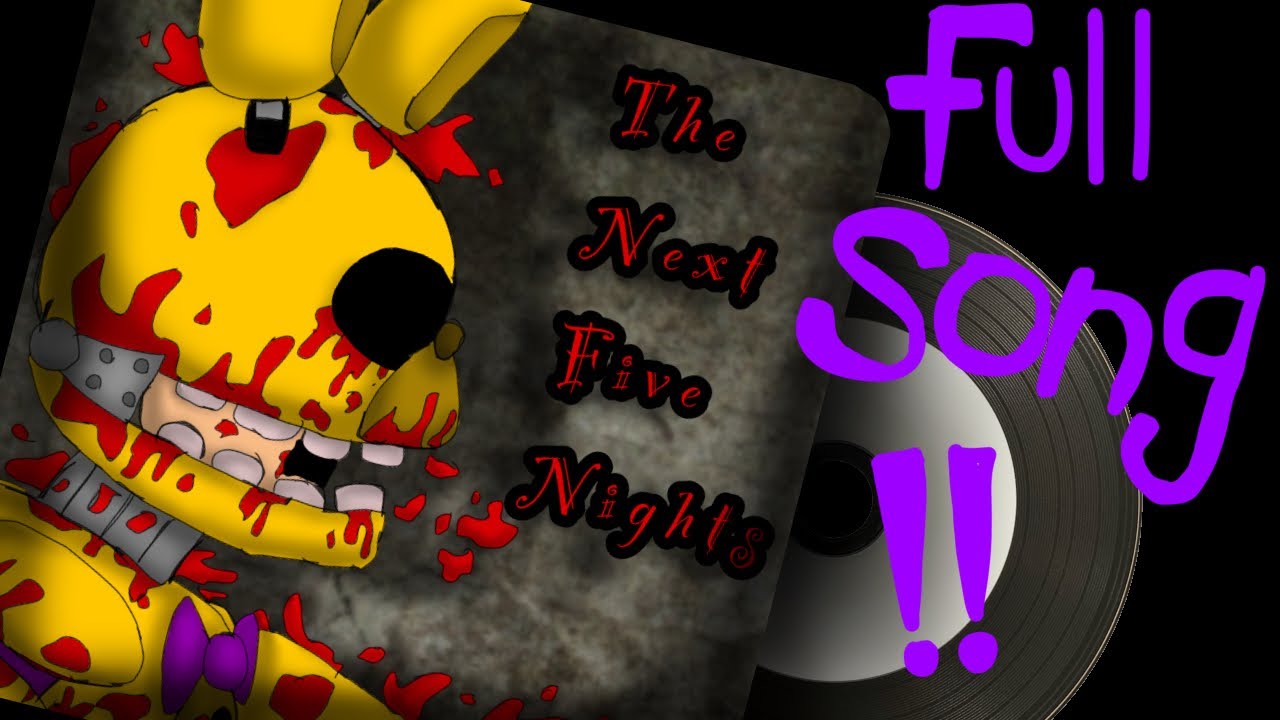 “The Next Five Nights” FNAF 3 Original Song - YouTube