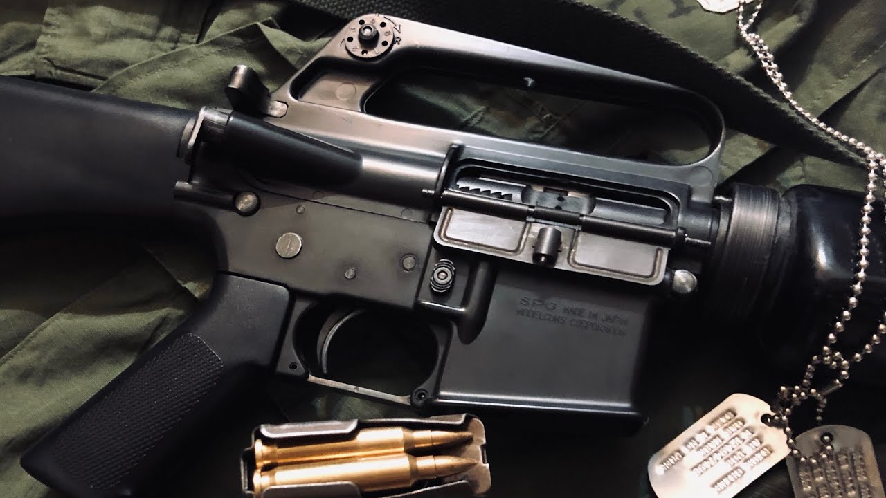 Mgc m16a1 モデルガン colt m16a1 Model gun #mgc #colt #model #m16#m16a1 - YouTube