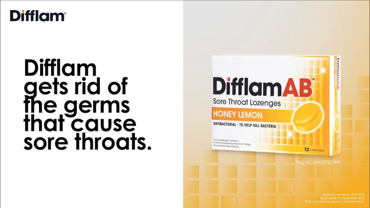 Difflam helps you get back to your everyday life! - YouTube