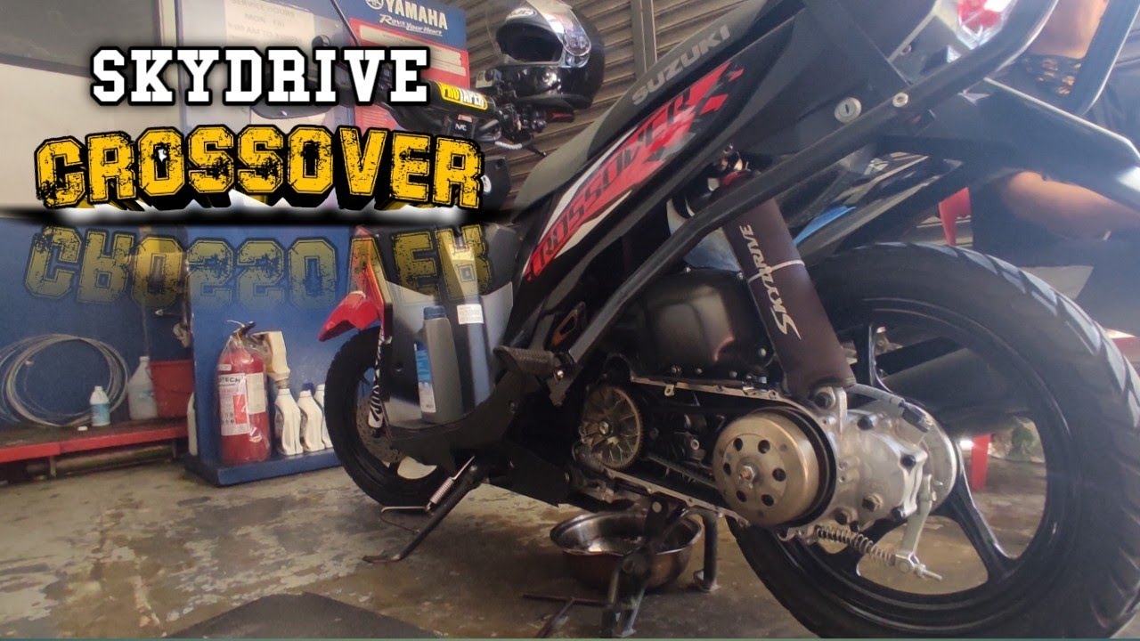 Suzuki Skydrive Crossover Maintenance - YouTube
