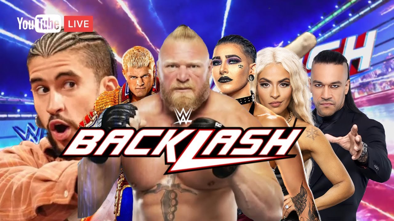🔴WWE SATURDAY NIGHT BACKLASH 2023 LIVE WATCH ALONG WITH KEVSTAR-WWE ...