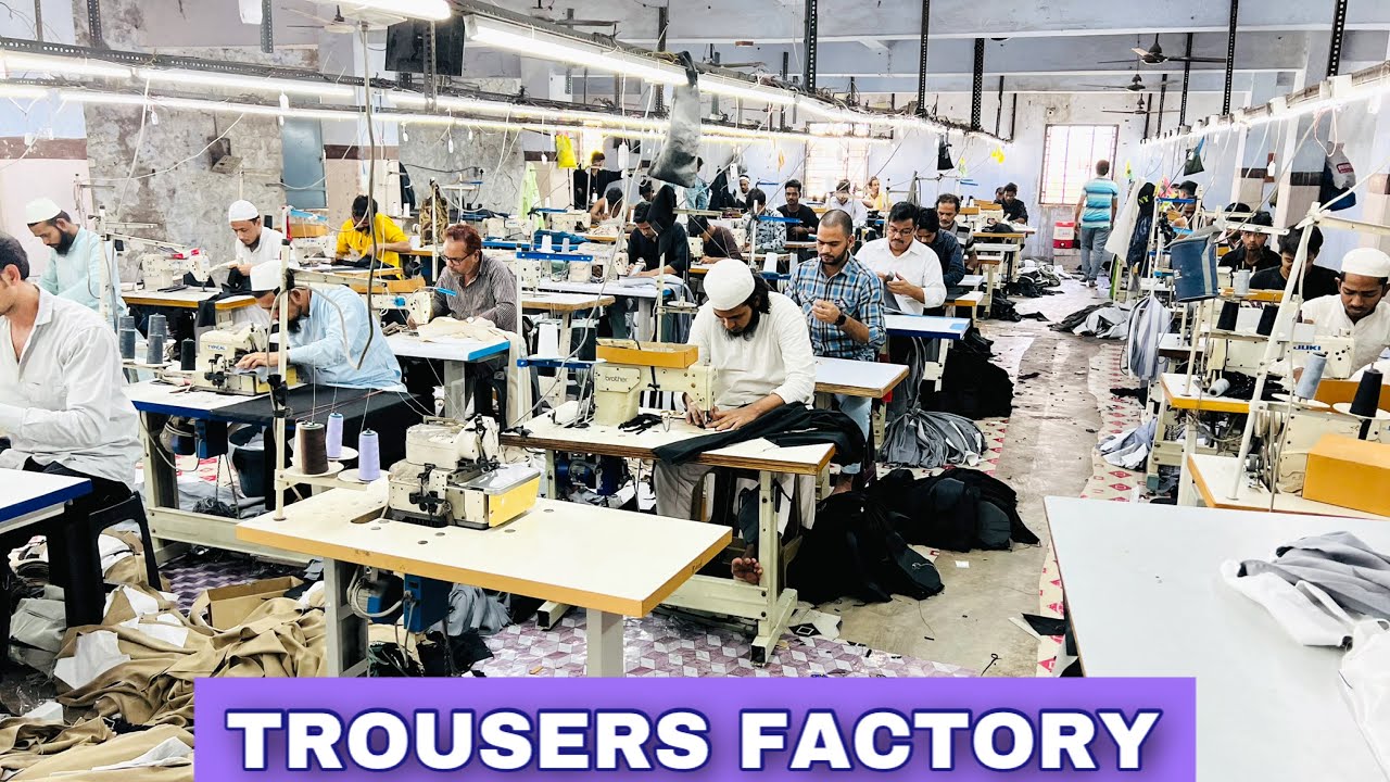 Trousers factory / Wholesalers Buy From Here / Biggest Factory Bhiwandi ...