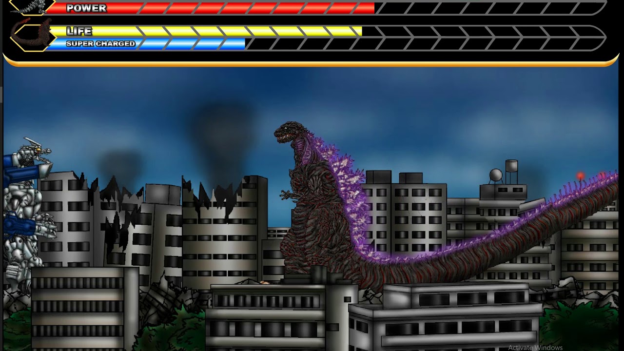 FREEZING SHIN GODZILLA IN GODZILLA DAIKAIJU BATTLE ROYALE - YouTube