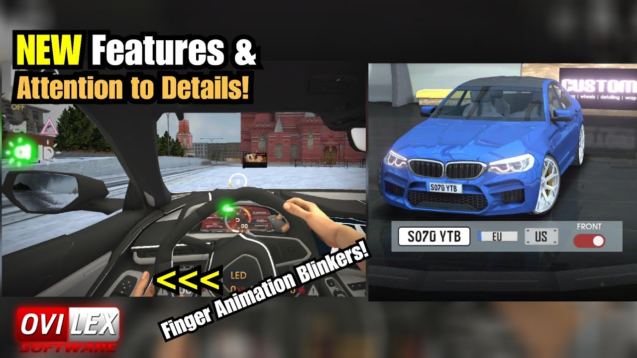 Driving School Sim Ovilex - NEW Features & Attention to Details! - YouTube