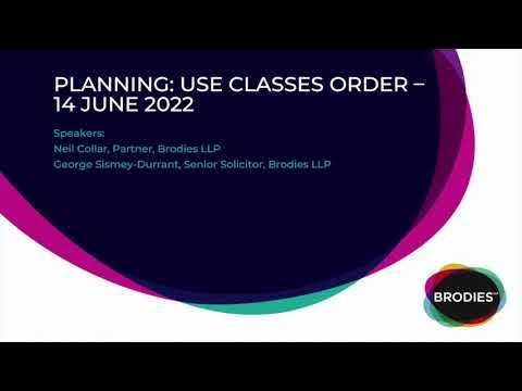 Planning: Use Classes Order – 14 June 2022 - YouTube