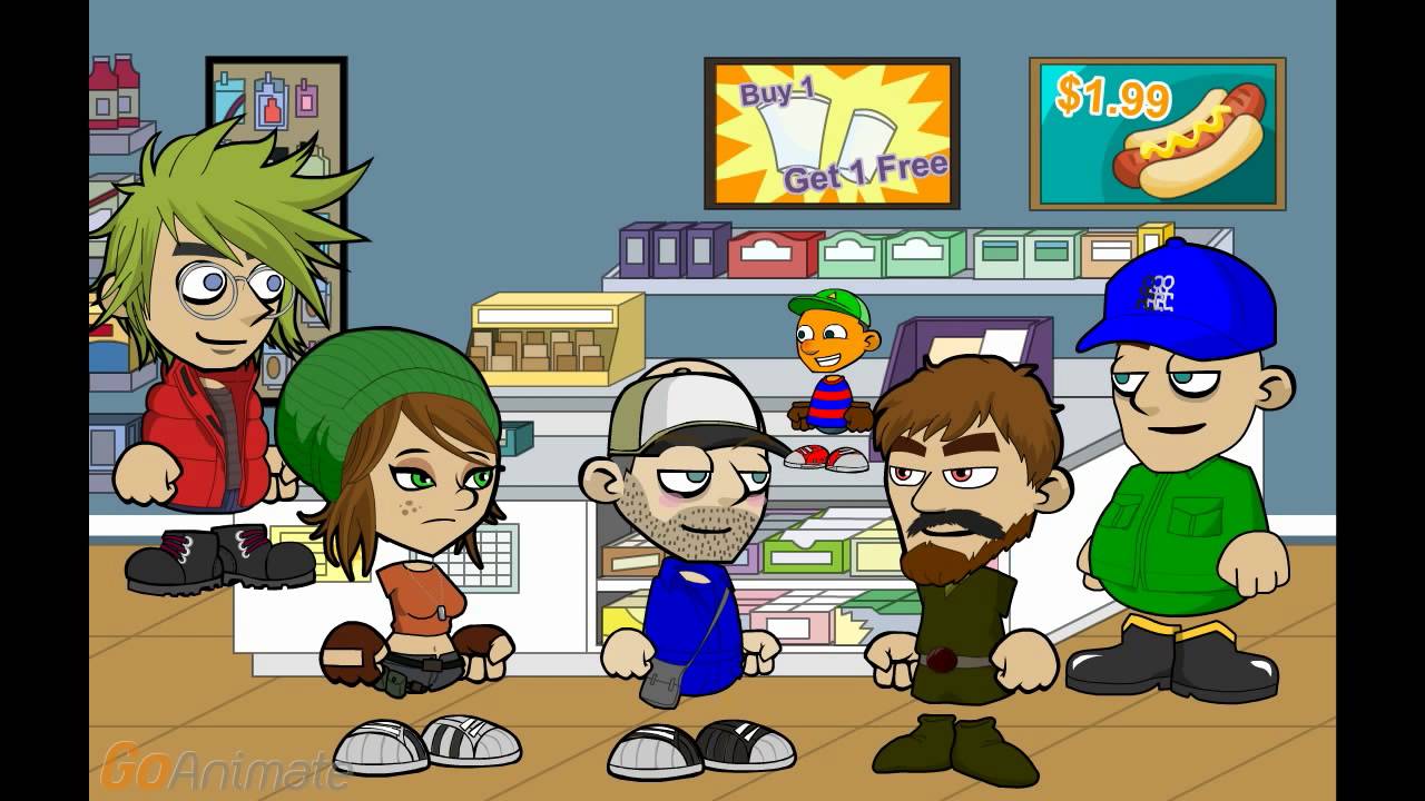 The Cartoon S.S. Crew Goes To The Movies! - YouTube