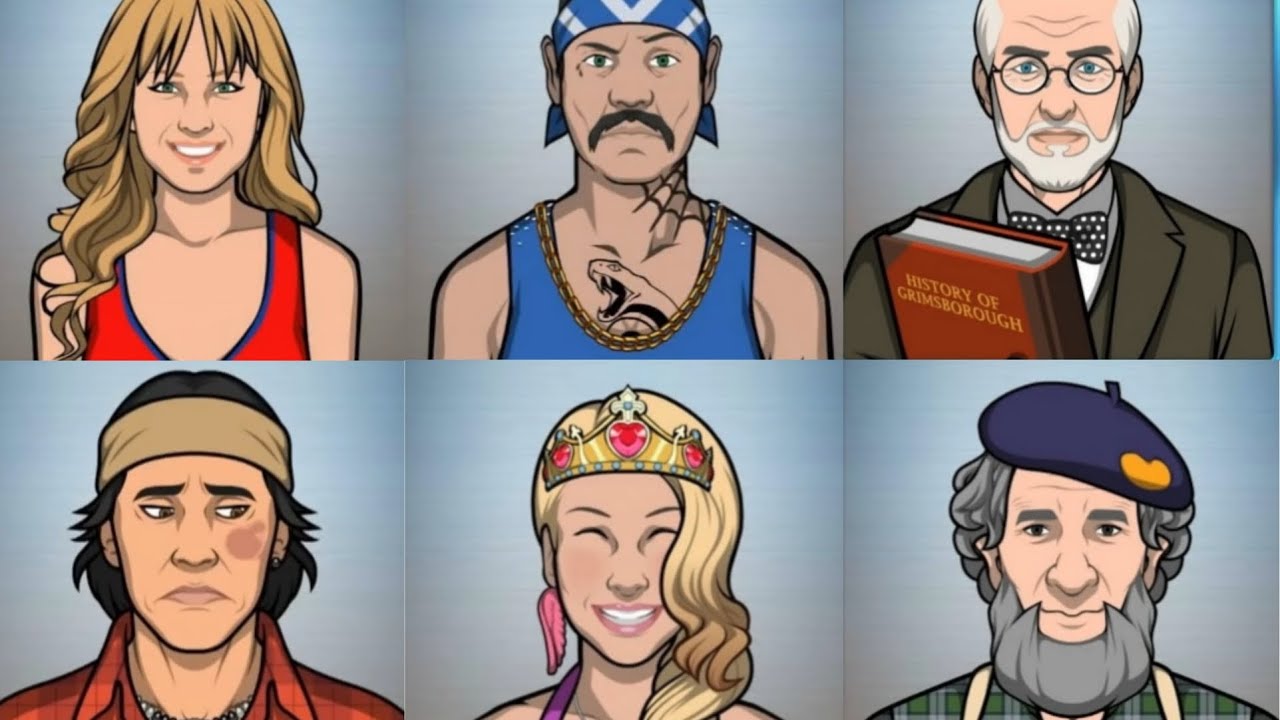 Criminal Case All Victim From Season 1 Case # 1-56 - YouTube