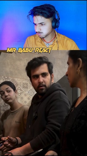 TRY NOT TO LAUGH 😂||WAIT FOR END||MR BABU REACT PART-63 #funny #shorts ...