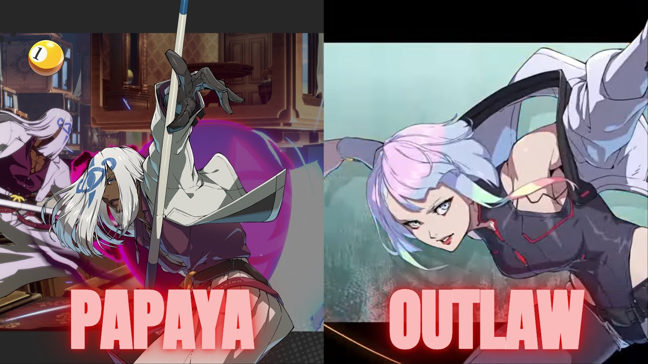 Guilty Gear Strive Papaya Venom VS OUTLAW Lucy High Level Gameplay ...