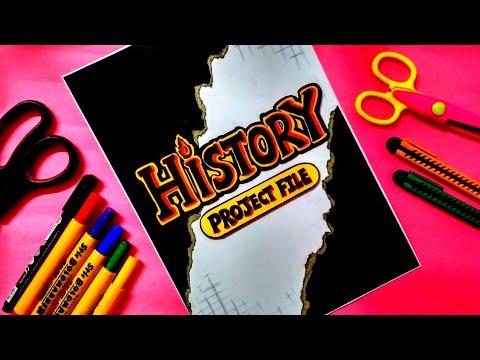 History Assignment/Project Front Page Design | Front Page Decoration ...