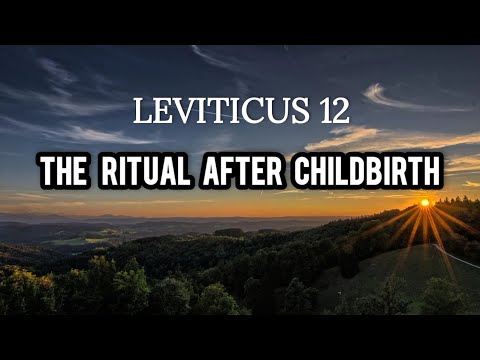 LEVITICUS 12 NKJV: THE RITUAL AFTER CHILDBIRTH (Audio Bible) - YouTube