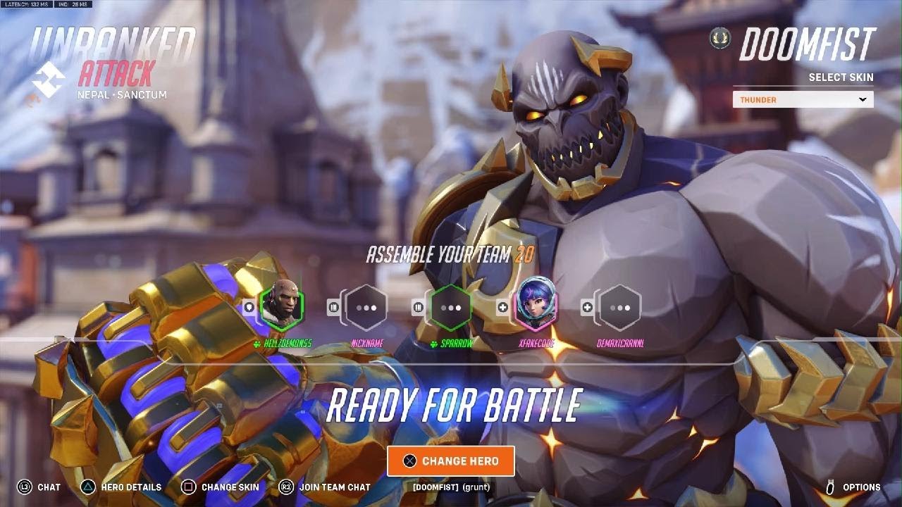 Overwatch 2 Doom Gameplay - YouTube