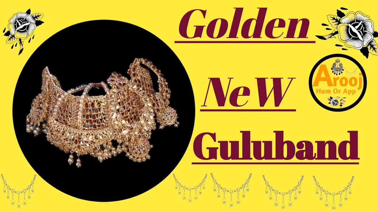 New Golden Guluband Design. #jewelry #guluband #jhumar #bindya #fashion ...