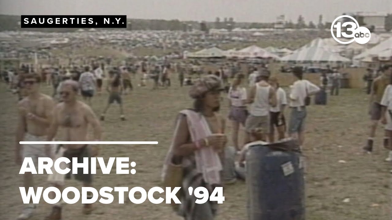 ARCHIVE: A muddy mess at Woodstock '94 (August 1994) - YouTube