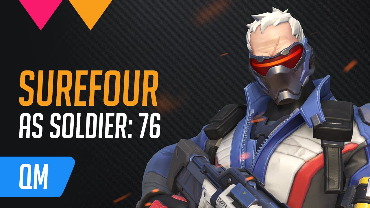 0026: C9 Surefour as Soldier:76 on Route 66 Escort HD high mmr gameplay ...