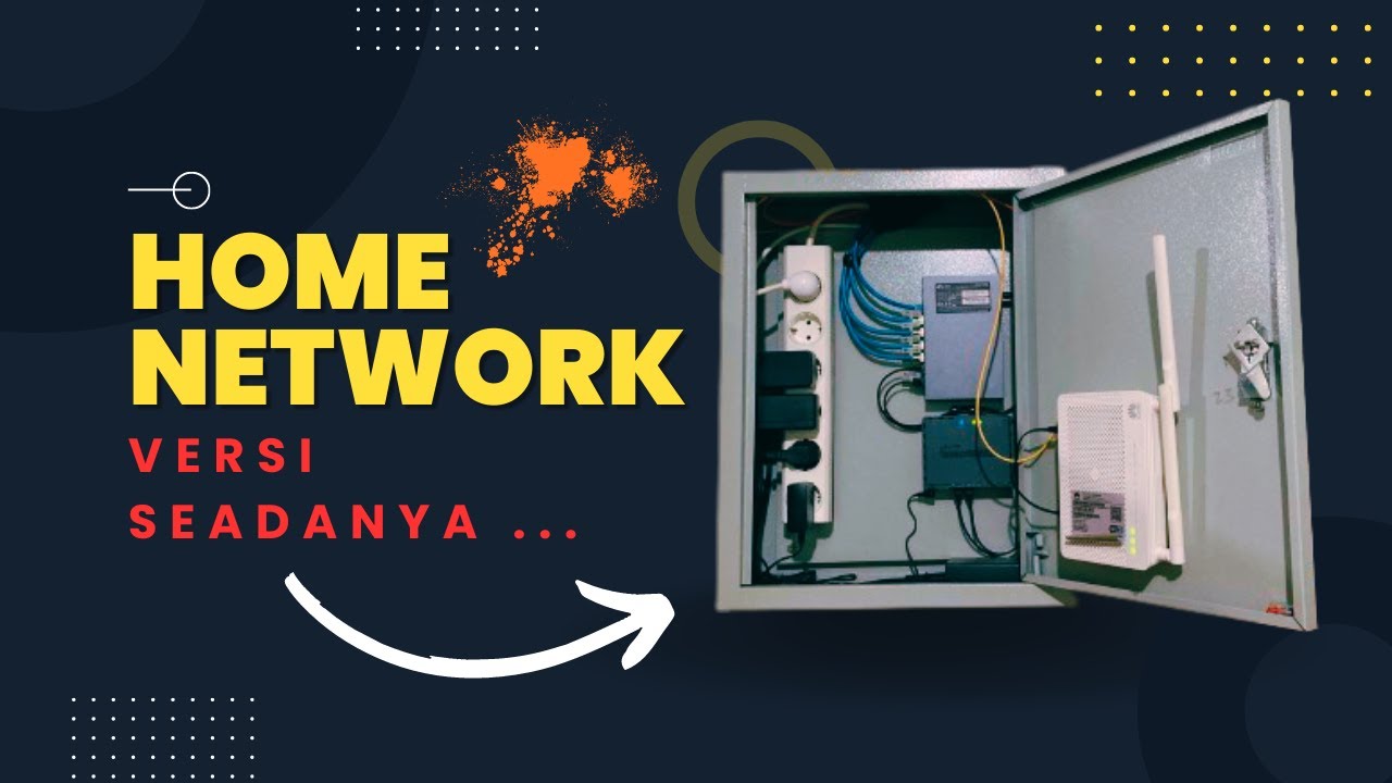 Bikin Home Network Sederhana | Kalian Bisa Coba !!! - YouTube