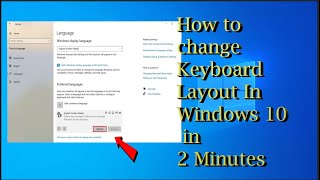 How To Change Keyboard Layout Windows 10 Updated 5 Minute Solution Mp3 ...