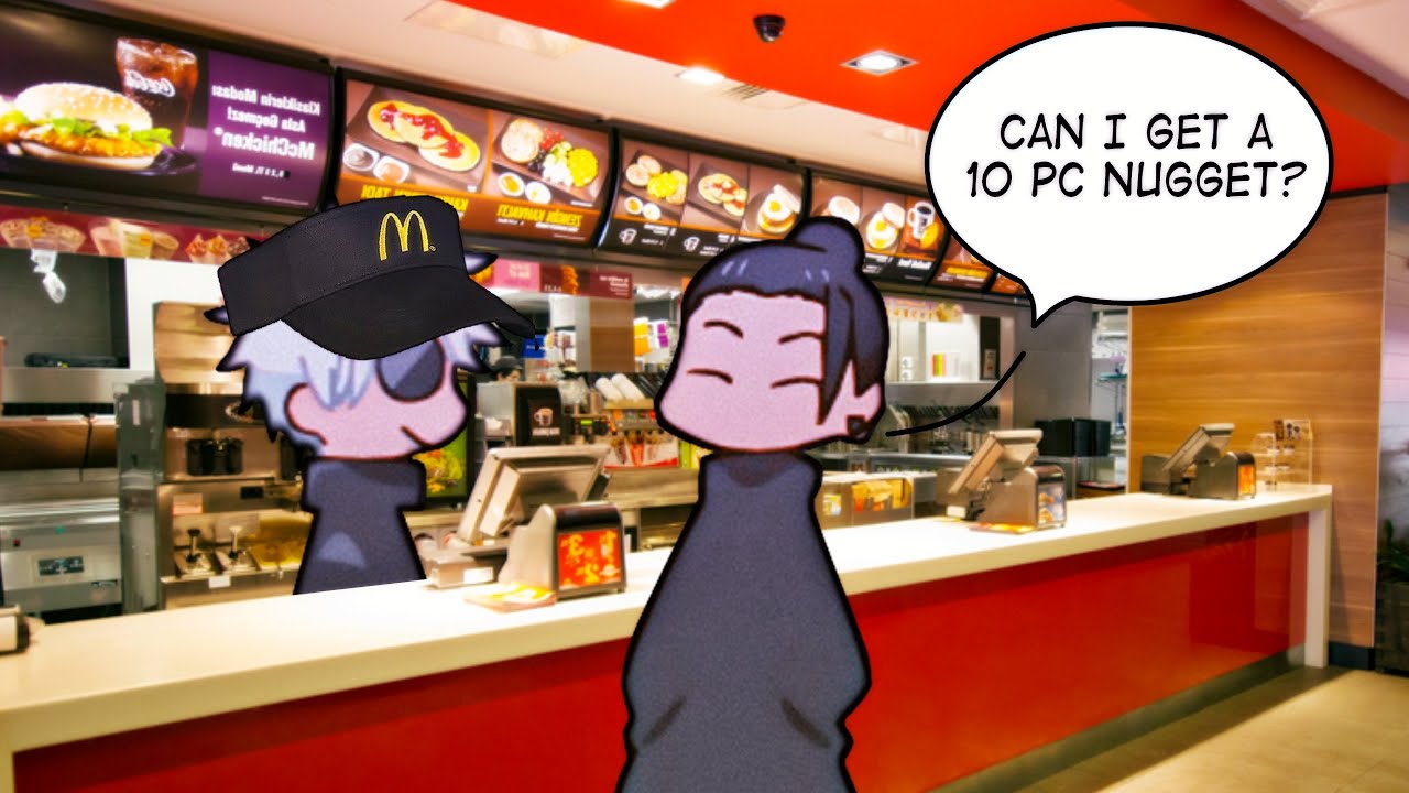 Gojo and Geto go to McDonalds - YouTube