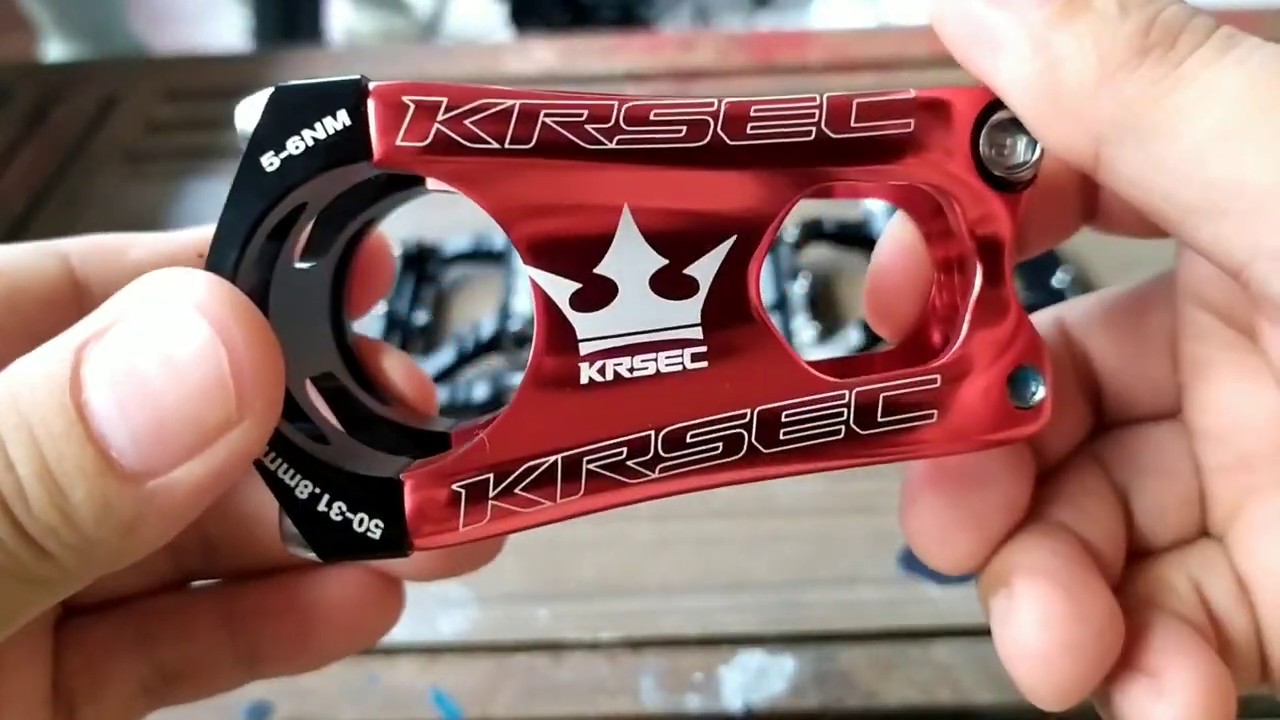 KRSEC STEM & ENLEE PEDAL for MTB ((order from shopee)) - YouTube