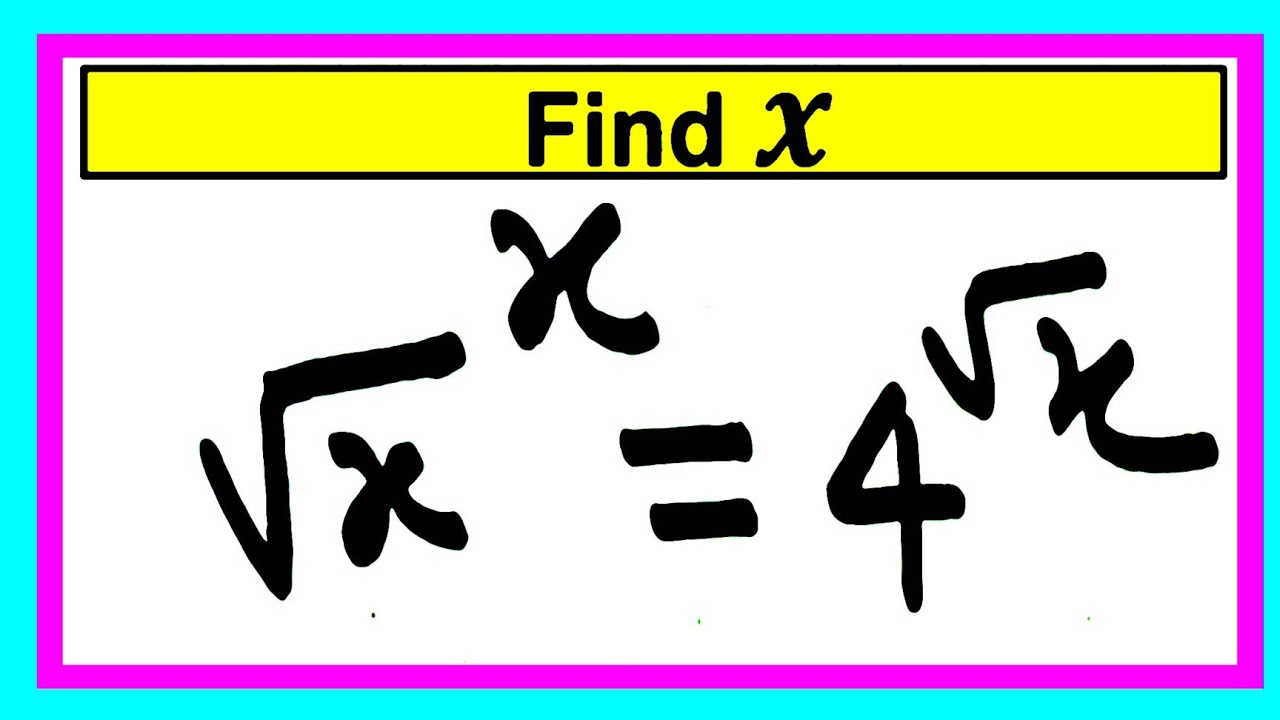 Nice Square Root Math Simplification || Find the Value of X || Olympiad Math Question ||Olympiad ...