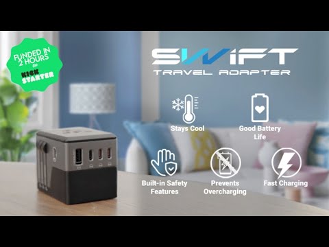 Now on Kickstarter: Swift: The 120W Type-C 3Rd Gen. Gan 12-In-1 Travel ...
