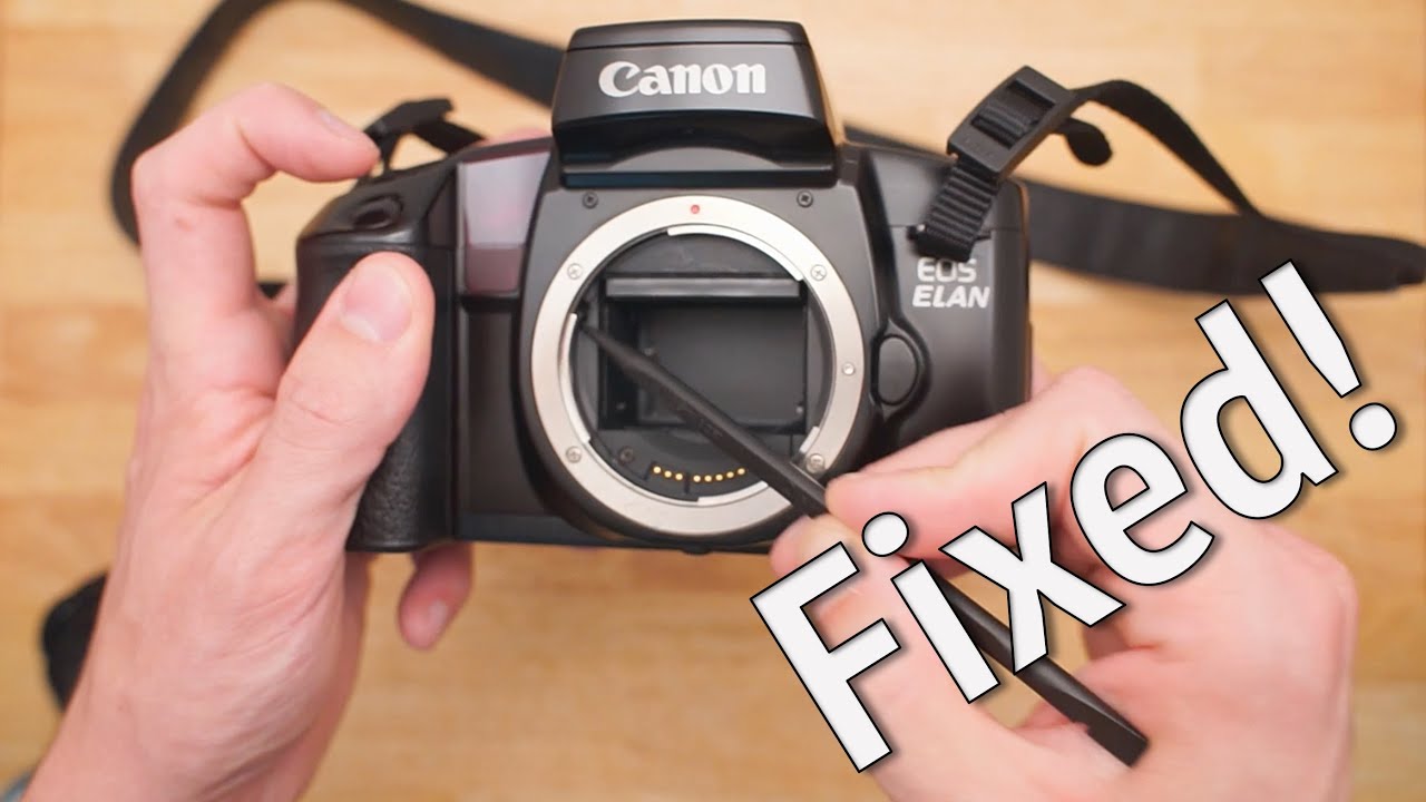 Lens Adepter Problems? Canon EOS Elan (E100) - YouTube