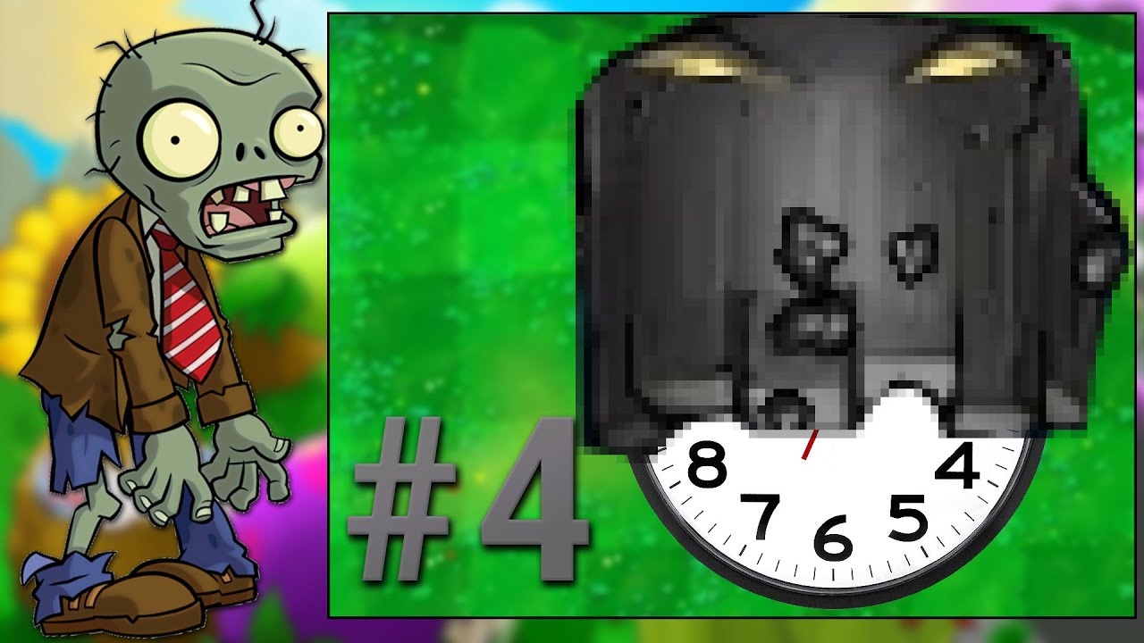 PLANTS VS ZOMBIES #4 AGAINST THE CLOCK - YouTube