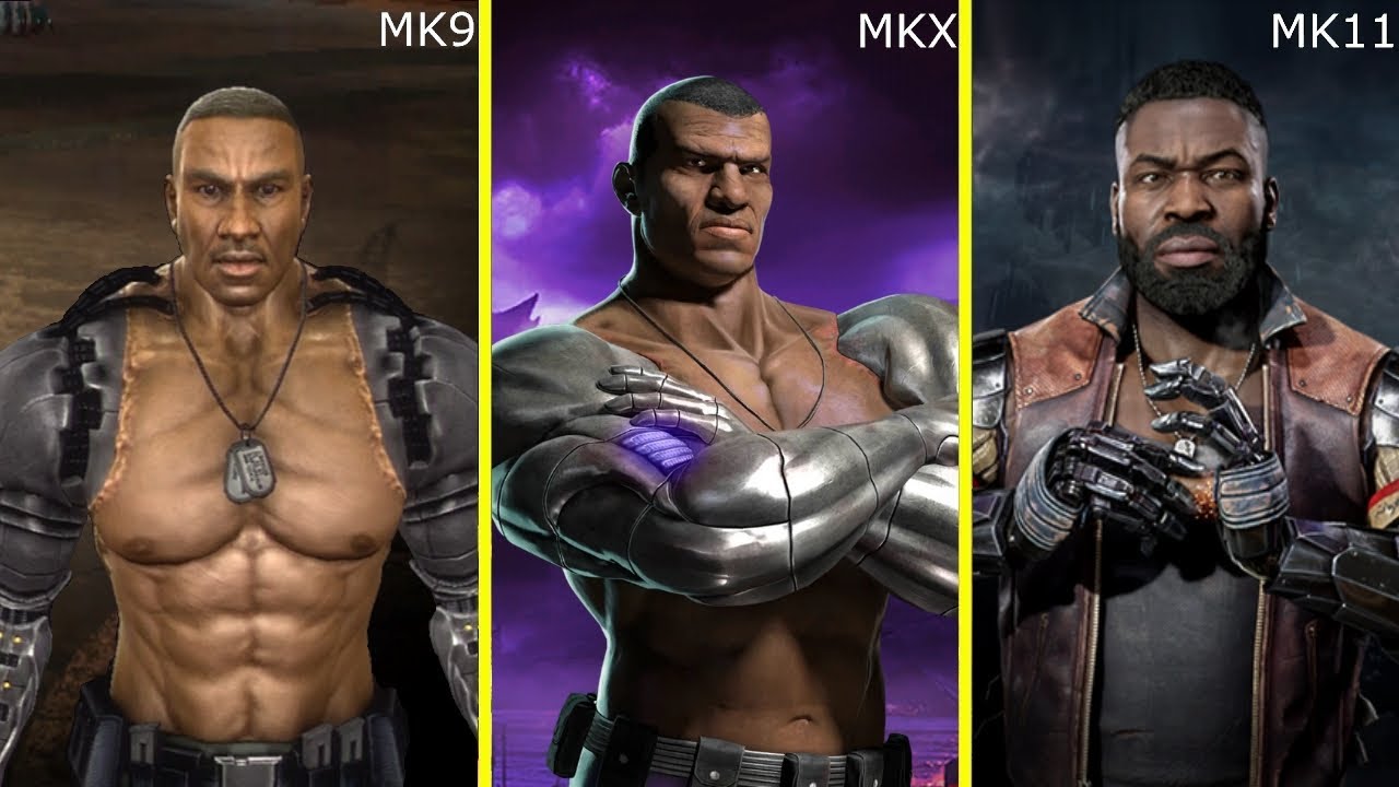 MK9 vs MKX vs MK11 - Jax Combo - YouTube