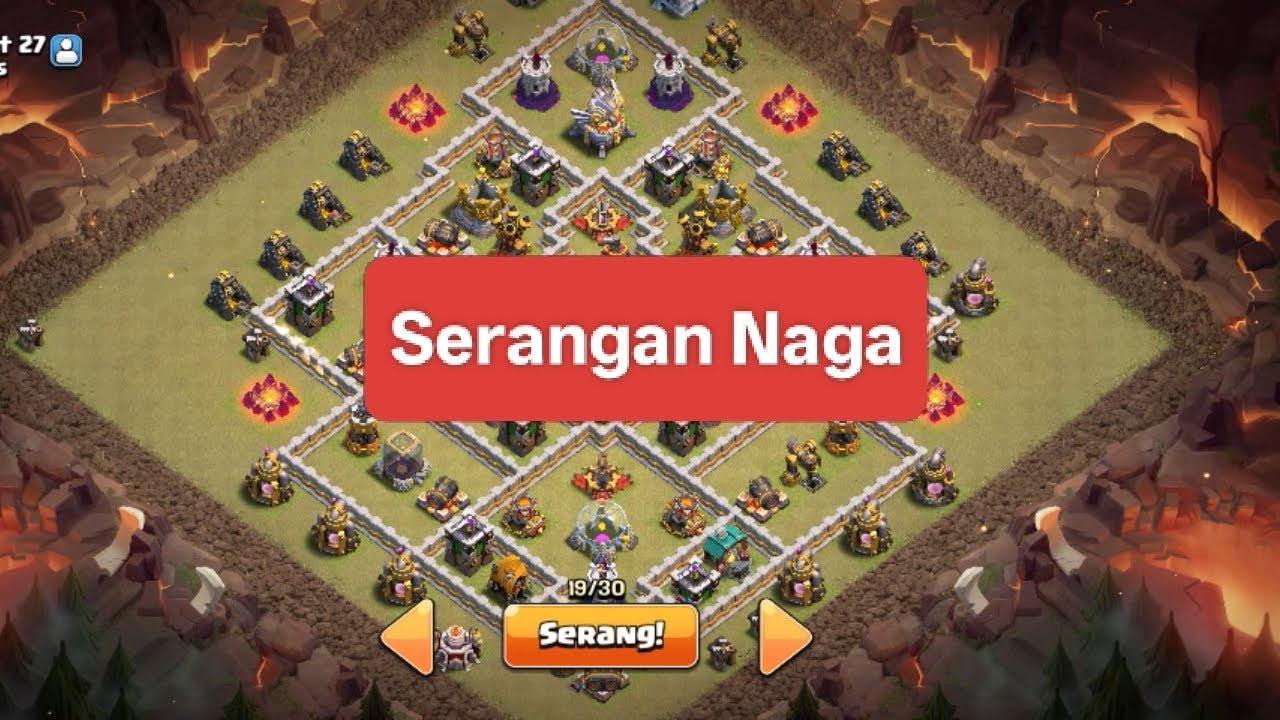 Serangan Naga Perang Klan || COC GAMEPLAY 2025 - YouTube