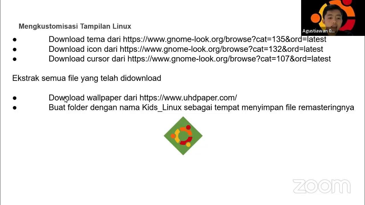 Tugas Besar Sistem Operasi REMASTERING LINUX UBUNTU - YouTube