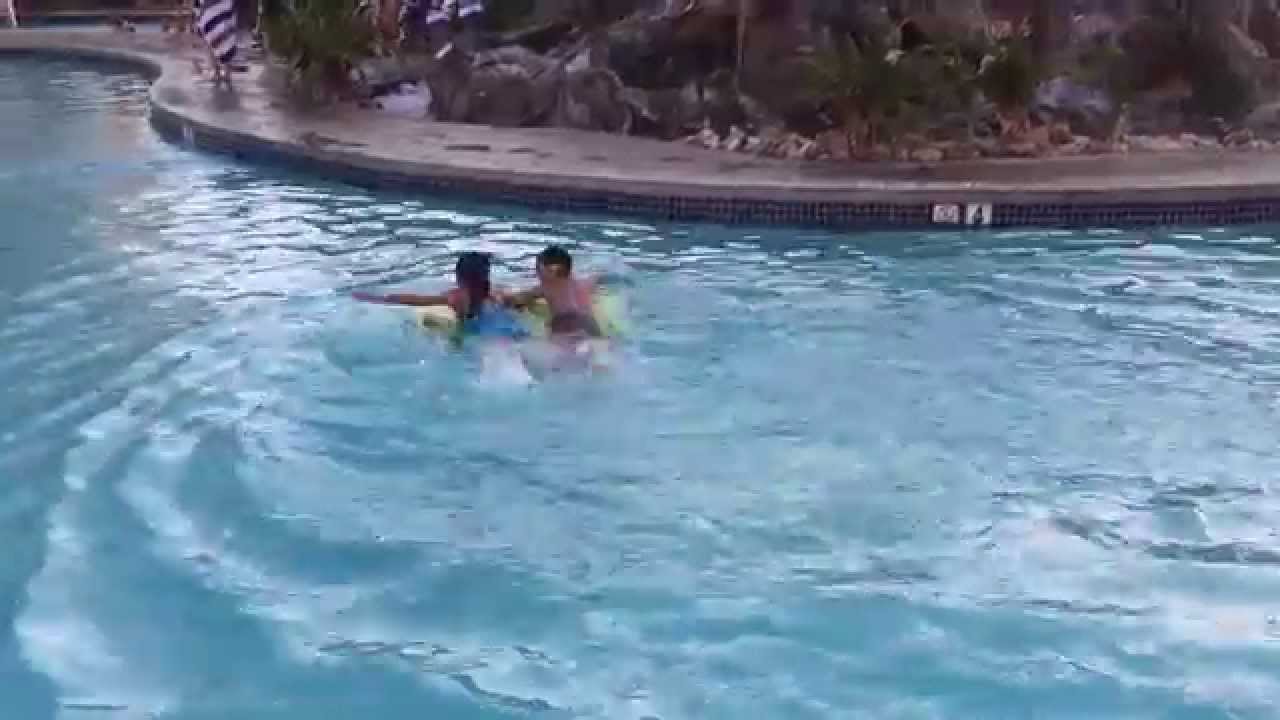 Fun Time in Maui Pool! - YouTube