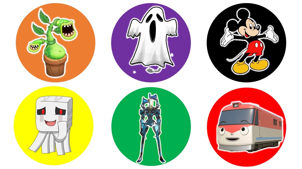 SpinWheel Potbelly, Ghost, Mickey Mouse, Monster Ghast, Kereta Titipo ...