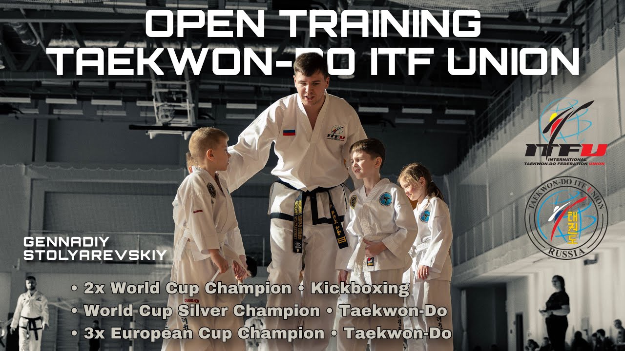 Open Training Taekwon-Do ITF UNION with Gennadiy Stolyarevskiy - YouTube