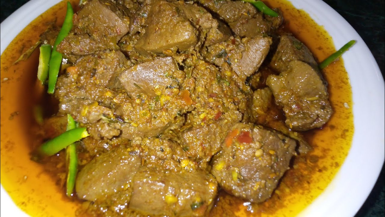 mutton kaleji masala recipe||eid special mutton kaleji || mutton liver ...