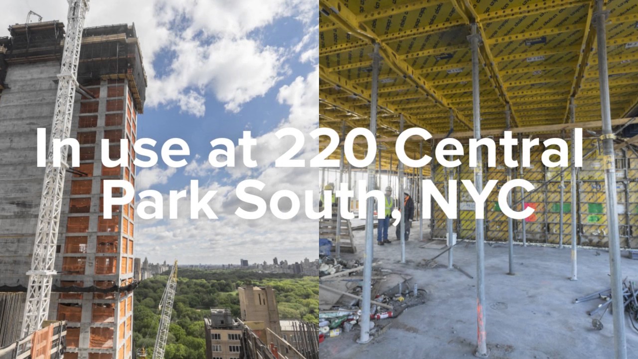 Concrete Slabs with Dokadek Panel Formwork - YouTube