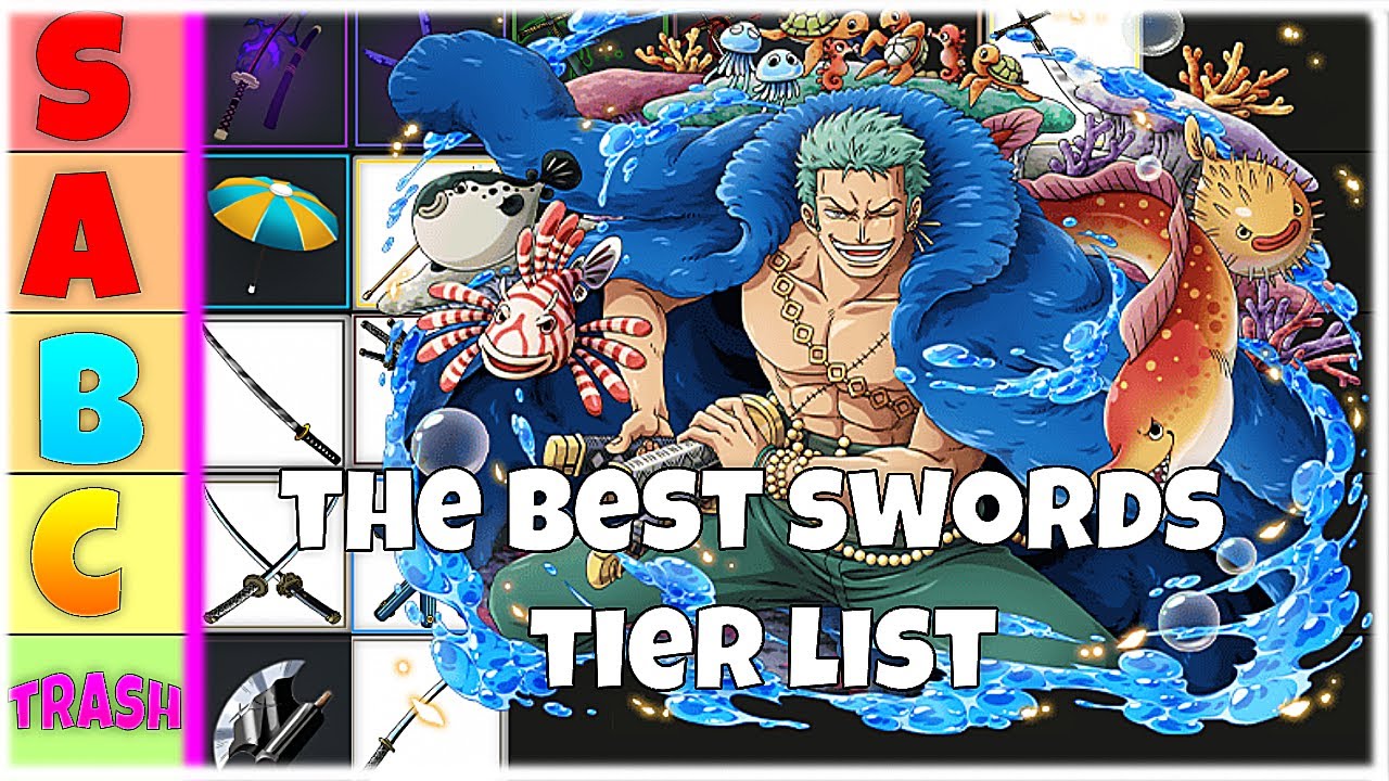 (Summer Update)The Best Swords Tier List in One Fruit Simulator - YouTube
