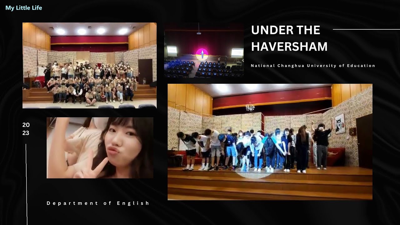 大學生Vlog｜NCUE 113th ENG Drama．戲劇公演．二驗前的風平浪靜．Under the Haversham 欲蓋謎章．彰師大 ...