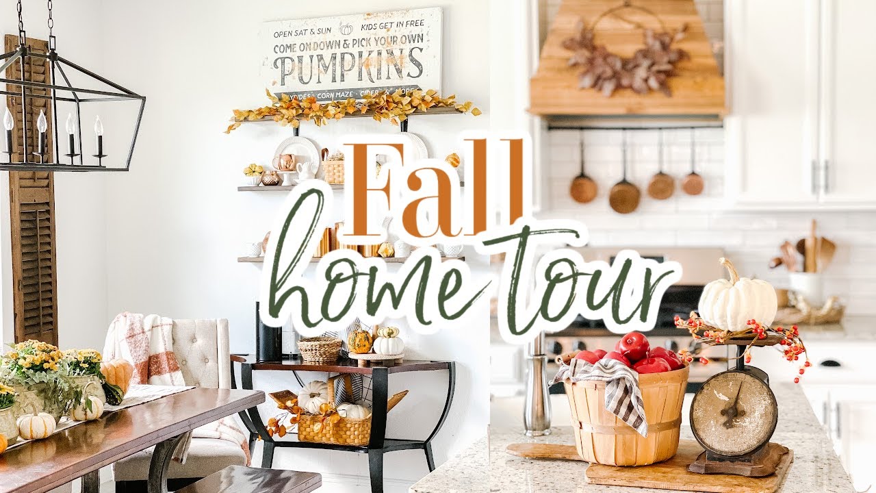 Fall Antique Farmhouse Home Decor Tour | Fall Decorating Ideas | Fall ...