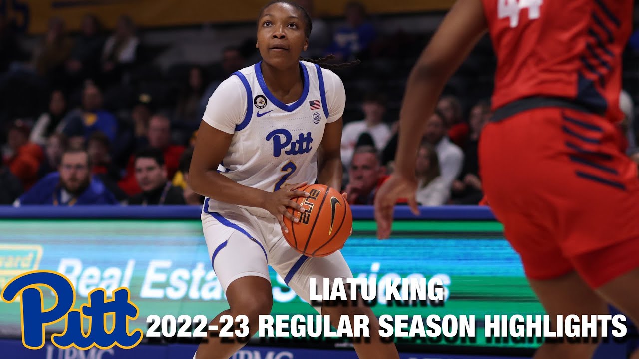 Liatu King 2022-23 Regular Season Highlights | Pitt Forward - YouTube